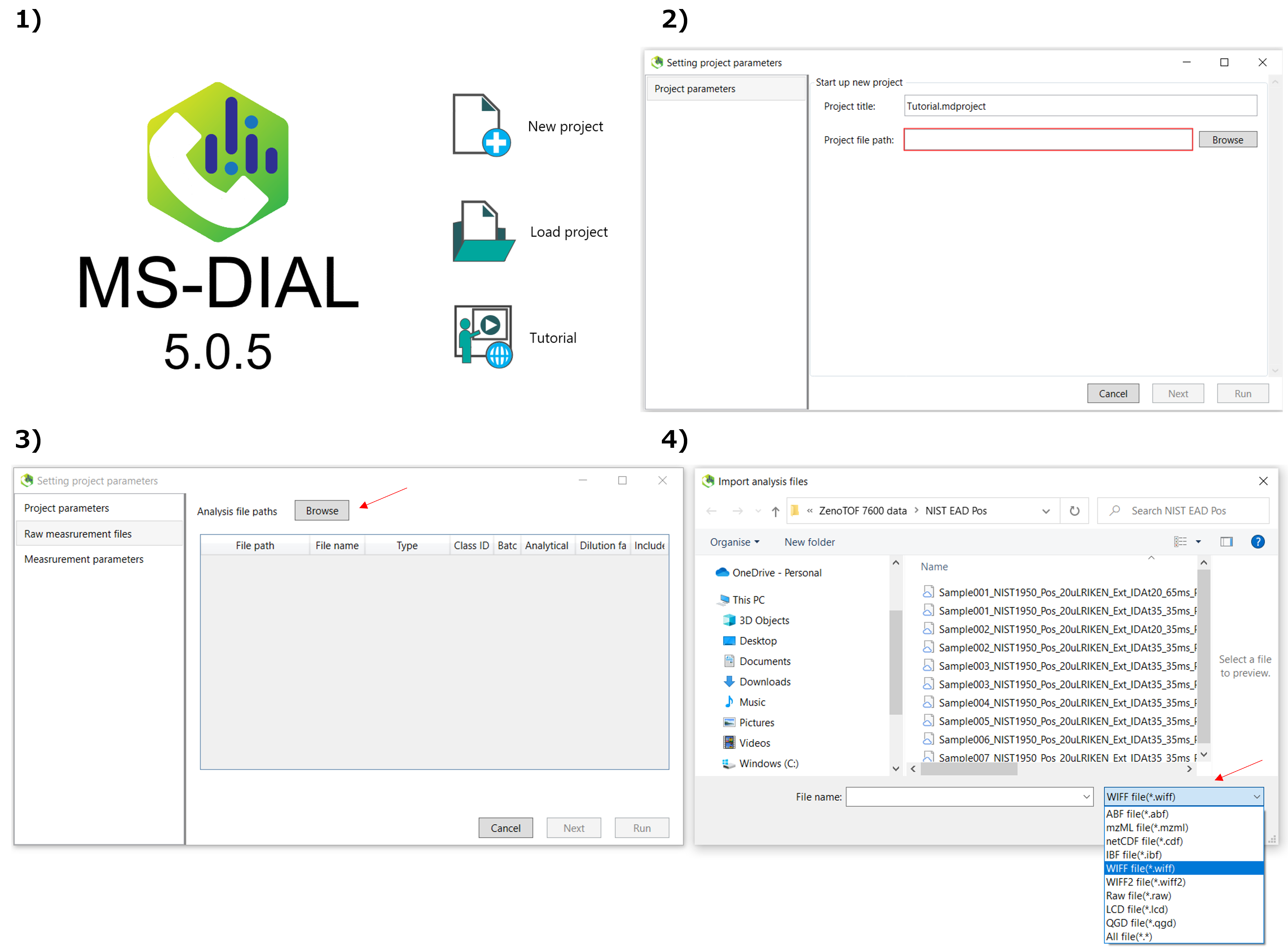 MS-DIAL5 tutorial – MS-DIAL 5 tutorial