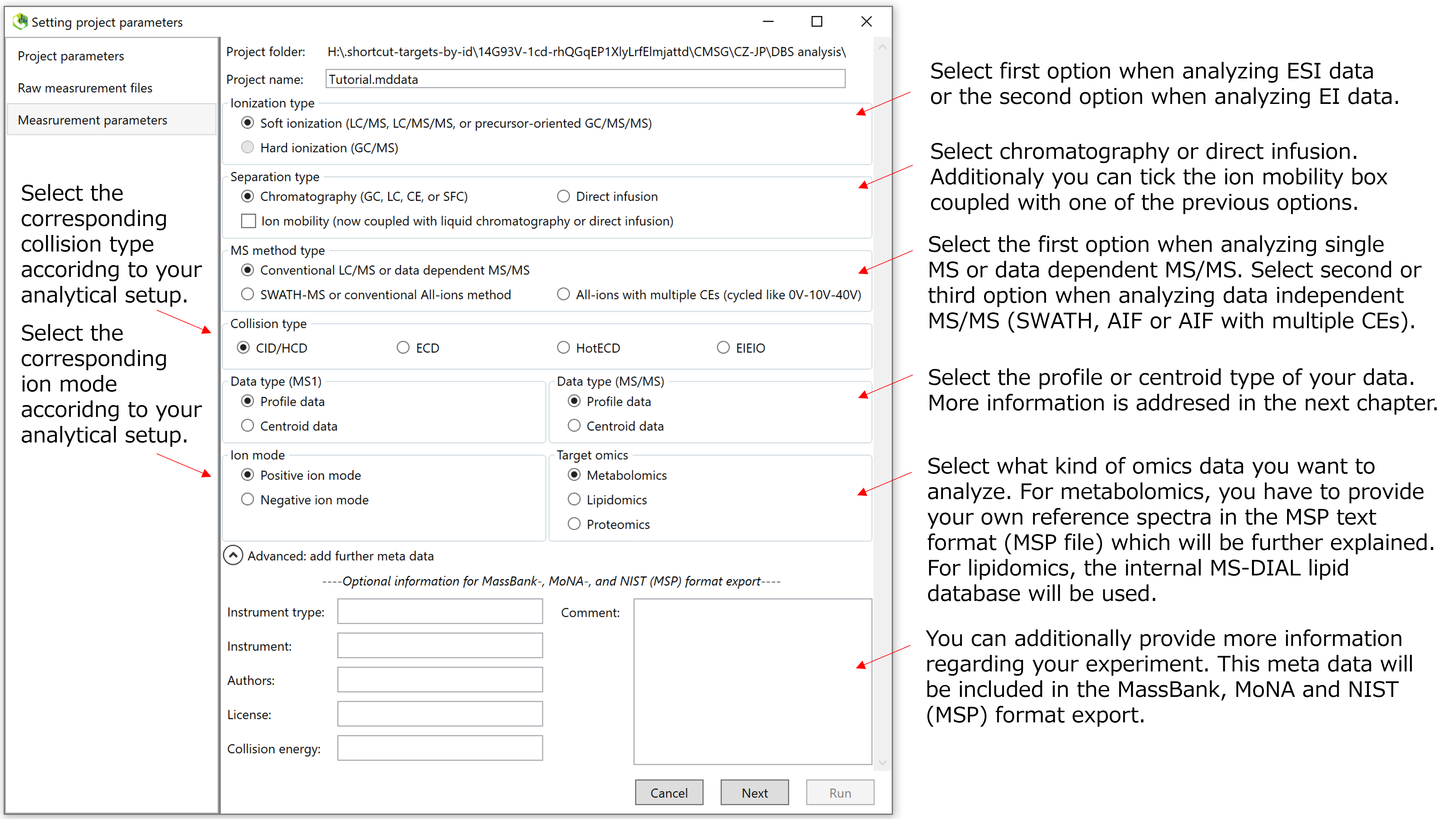 MS-DIAL5 tutorial – MS-DIAL 5 tutorial