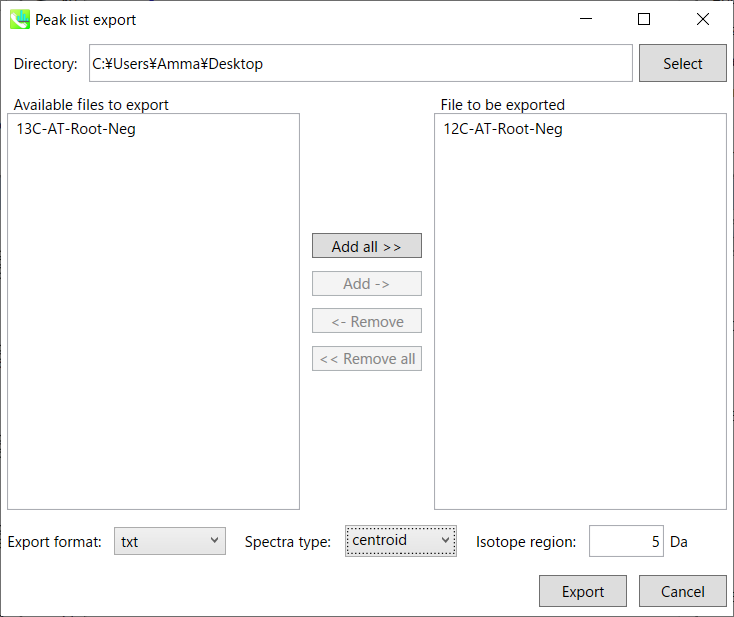 MS-DIAL tutorial | mtbinfo.github.io